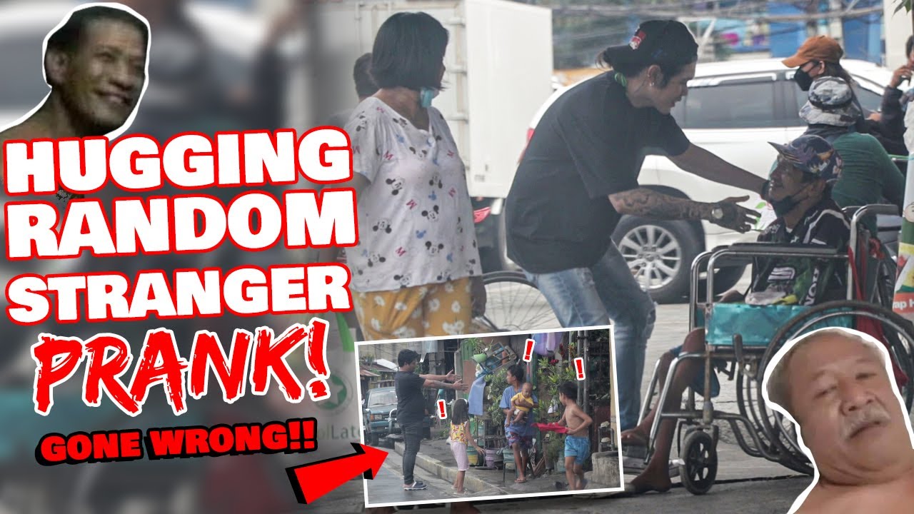 Hugging Random Stranger Prank! - YouTube
