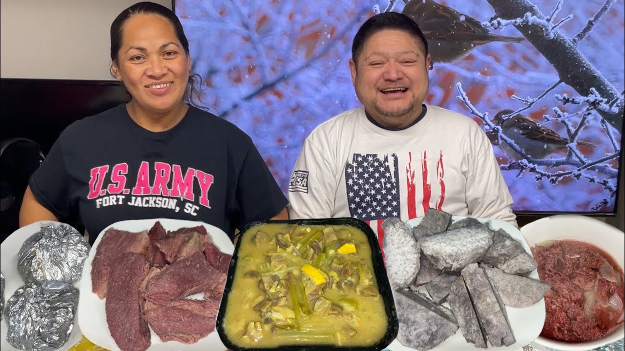 BEST SAMOAN FOOD, TO’ONA’I FOR TWO - YouTube