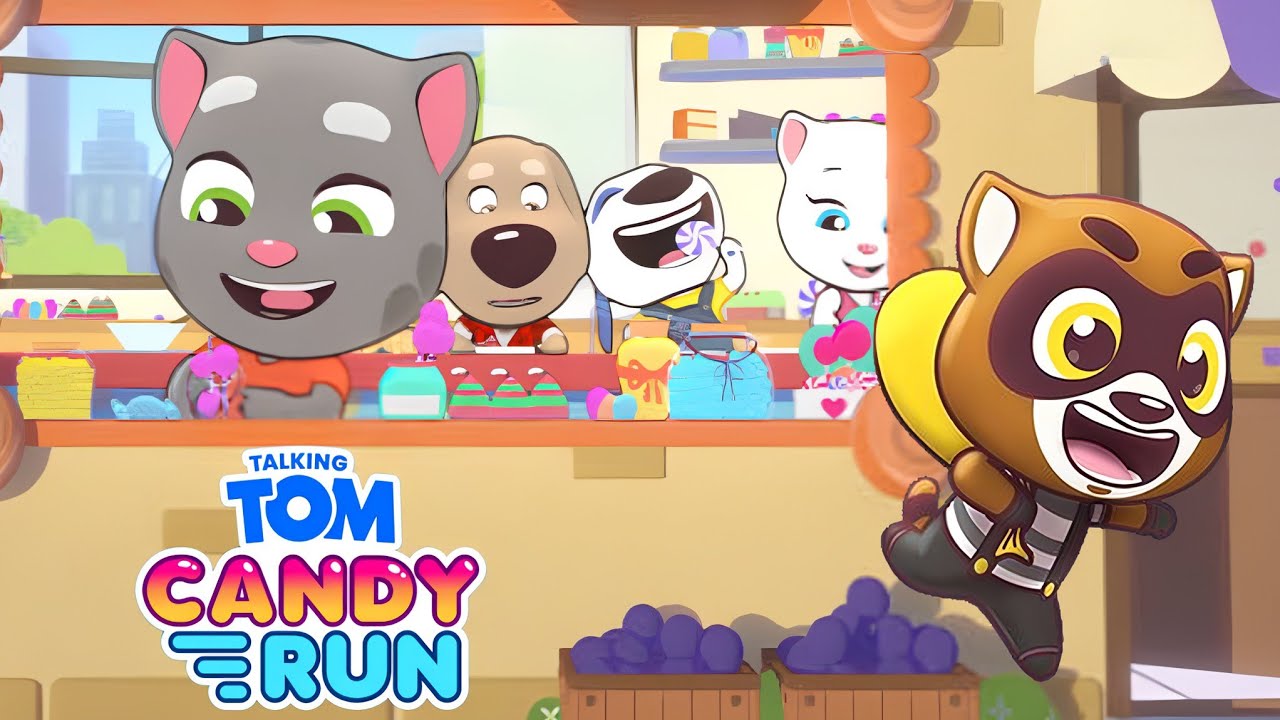 Talking Tom Candy Run Gameplay Android ios - YouTube