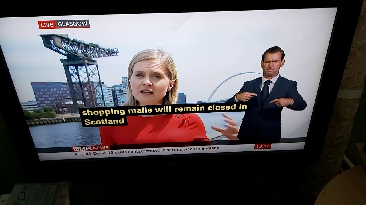 Details about Scottish Lockdown Eases in phases reporting by Lorna ...