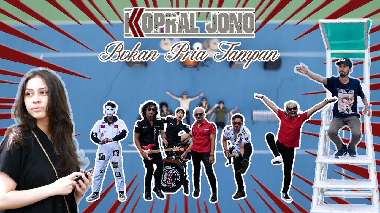 Kopral Jono - Bukan pria tampan (official music video) - YouTube