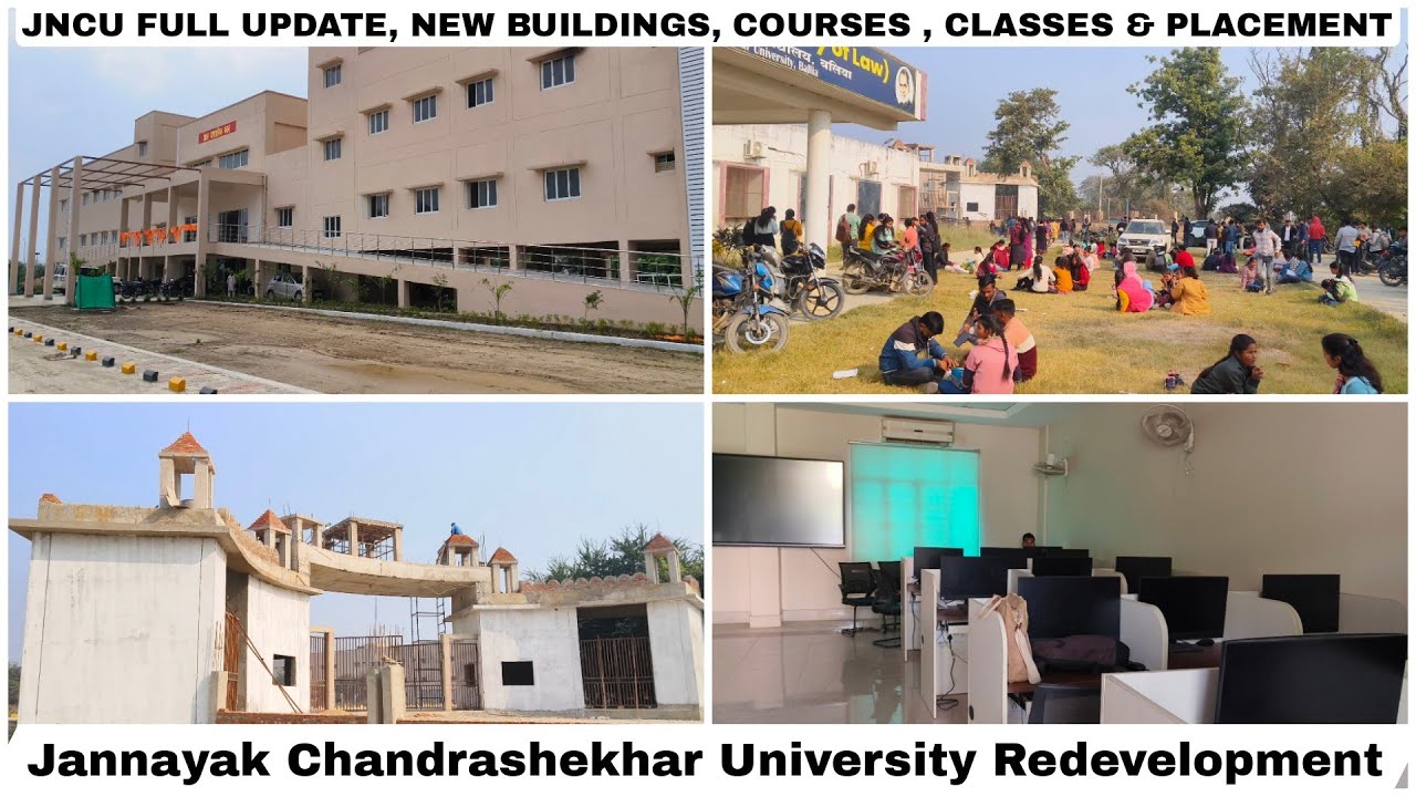 JNCU University Ballia Latest Update 😱 | New Building New Classes ...