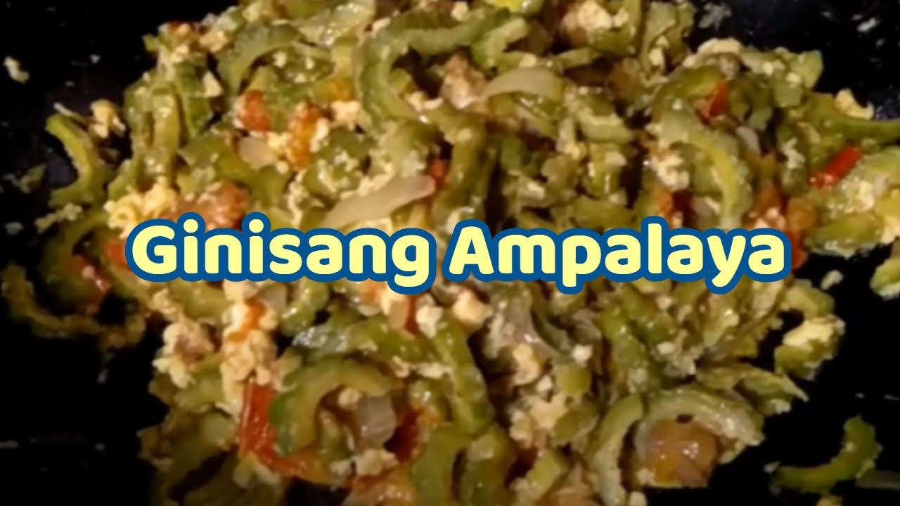 Ginisang Ampalaya/ Lagat in Kapampangan / Simple Recipe - YouTube