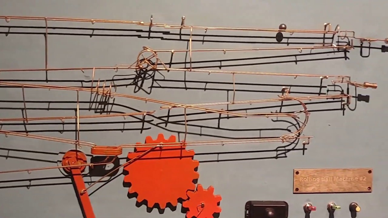 Rolling Ball Machine #2 - YouTube