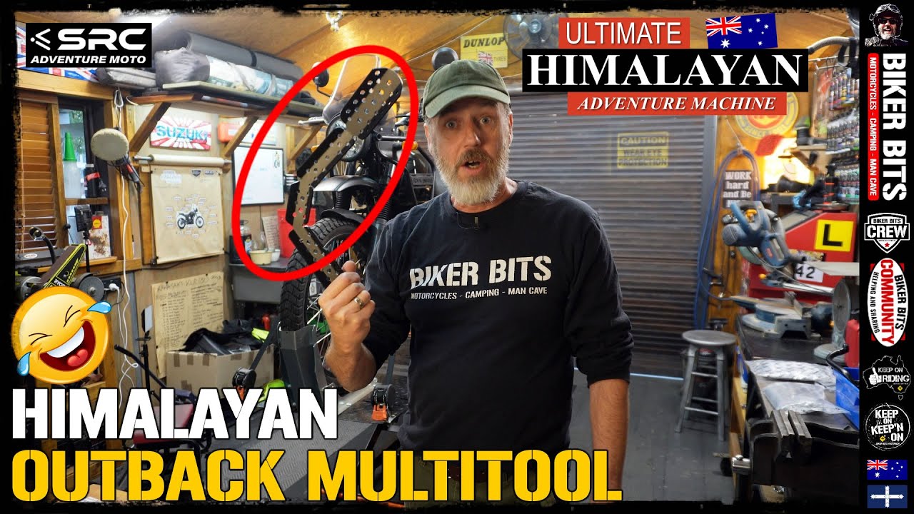 Installing 5 SRC parts to the Himalayan - YouTube