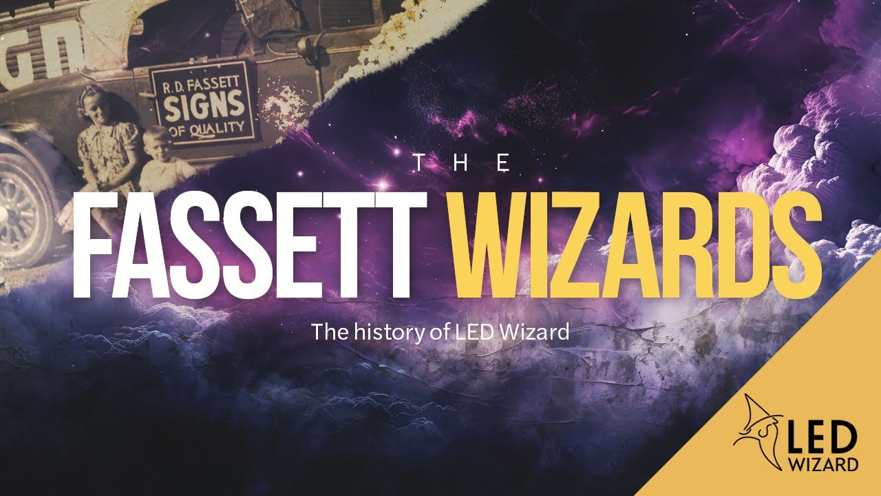 Fassett Wizards: The History of LED Wizard - YouTube