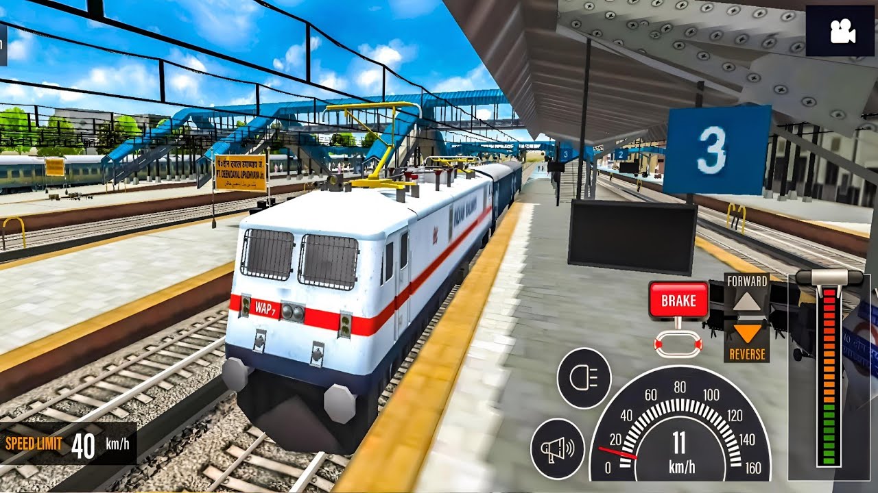 Real Train Simulator Game | Indian Best Railway Gameplay 3D - YouTube