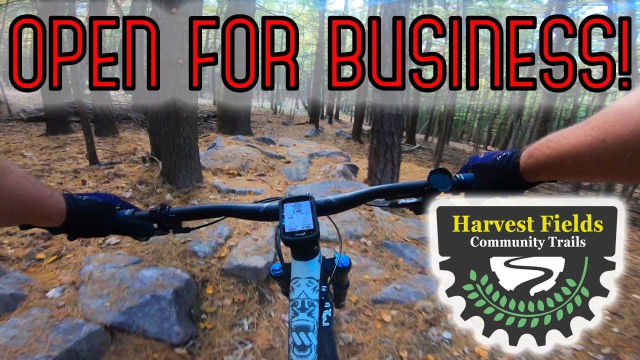 Harvest Fields Community Trails Are Open! - YouTube