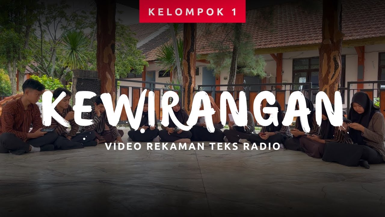 XII-6 KELOMPOK 1 || REKAMAN VIDEO BEHIND THE SCENE TEKS RADIO ...