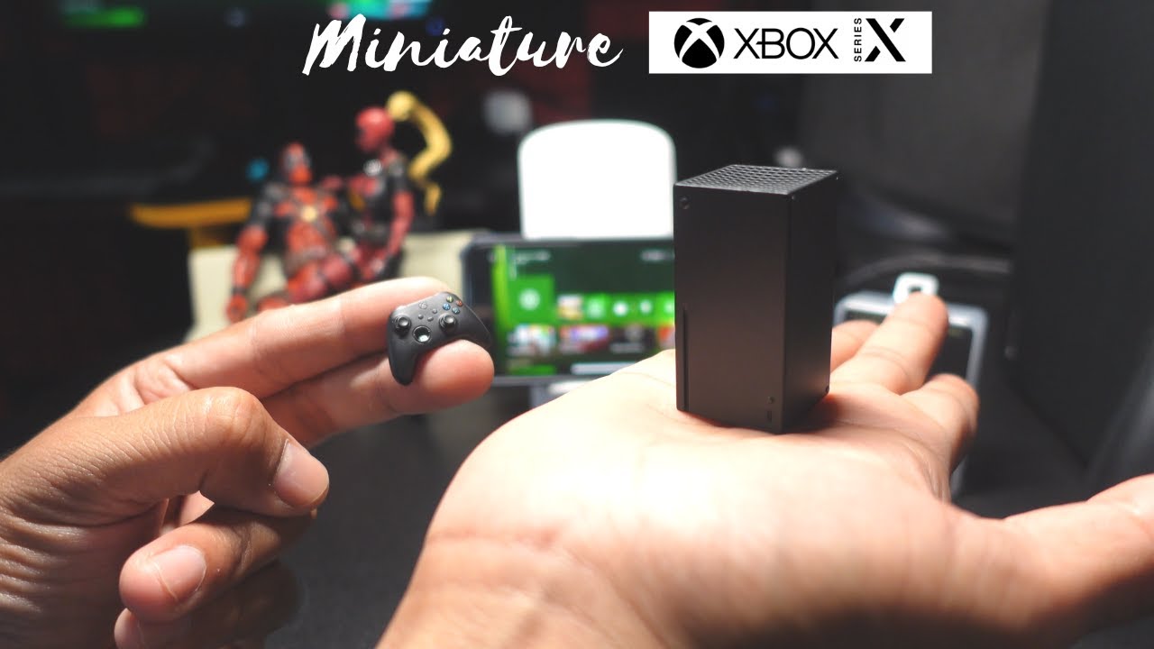 Unboxing Miniature XBOX Series X Console with Controller - TYS Toys ...