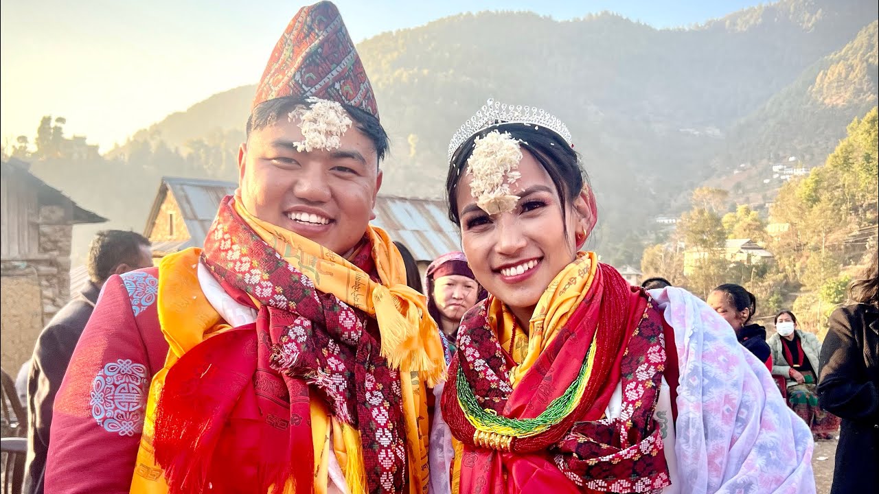 Wedding of best friend Ritu with mishal | wedding video 2079 |Tamang Culture - YouTube