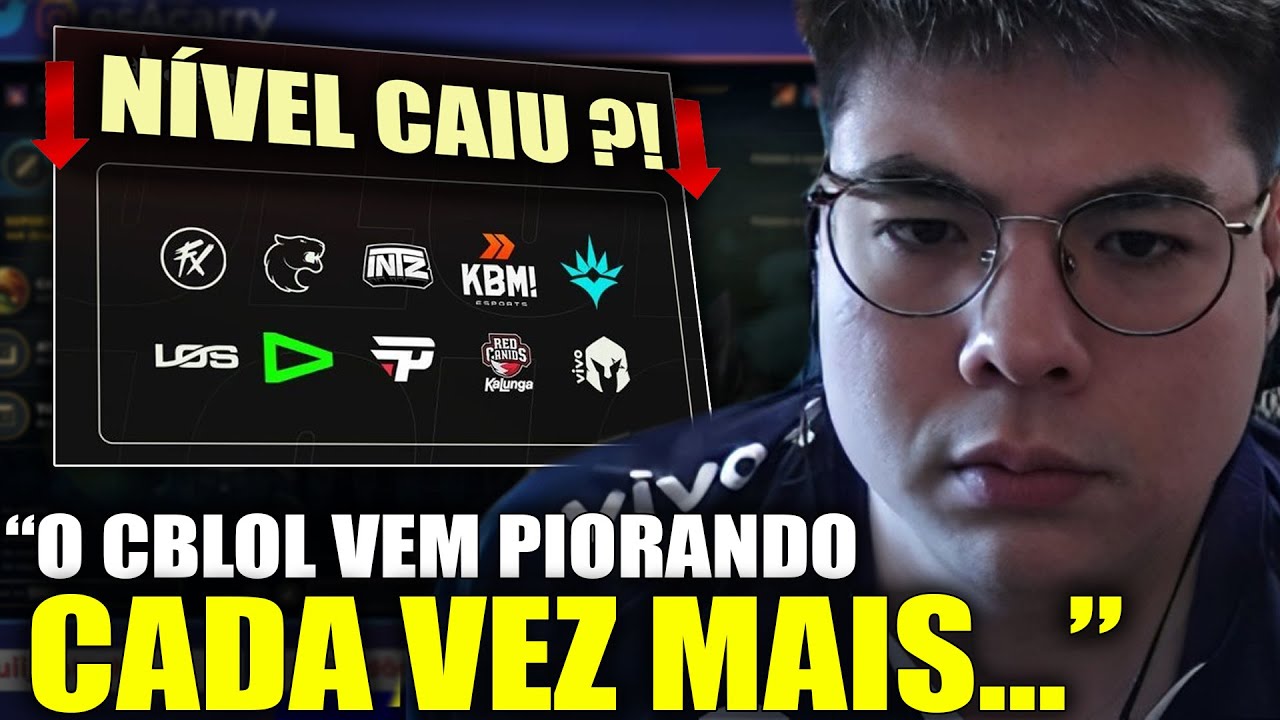 BOMBA! EsA CRITICA ProPlayers e manda a REAL sobre NÍVEL do CBLOL - YouTube