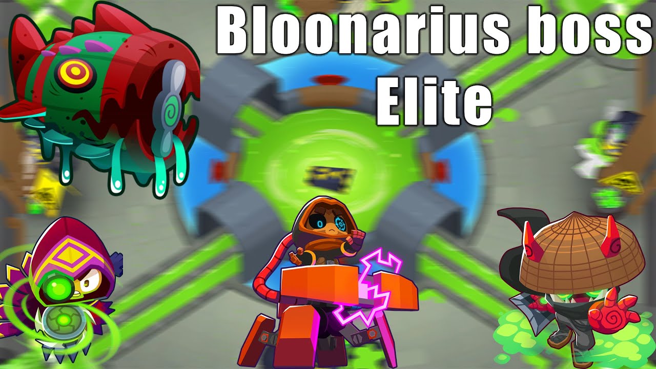 BLOONARIUS ELITE TUTORIAL | NEW BOSS BLOONS | BTD6 SPILLWAY - YouTube