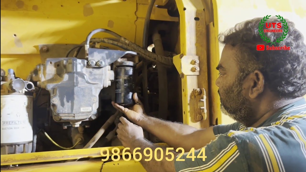 #komatsu pc210 Engine oil 15W 40 Fan belt no. 8PK1720 EPDM Available ...