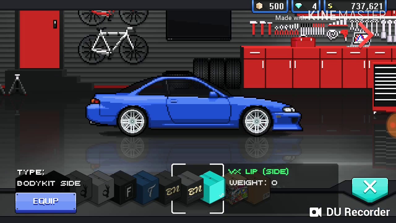 Pixel Car Racer Nissan Silvia S14 Drift Build 2JZ Swap!! #1 - YouTube