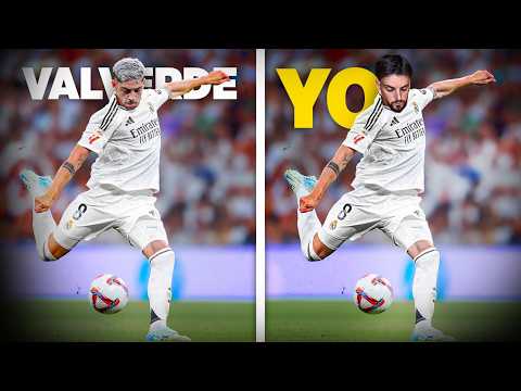 Recreé los mejores goles de Fede Valverde