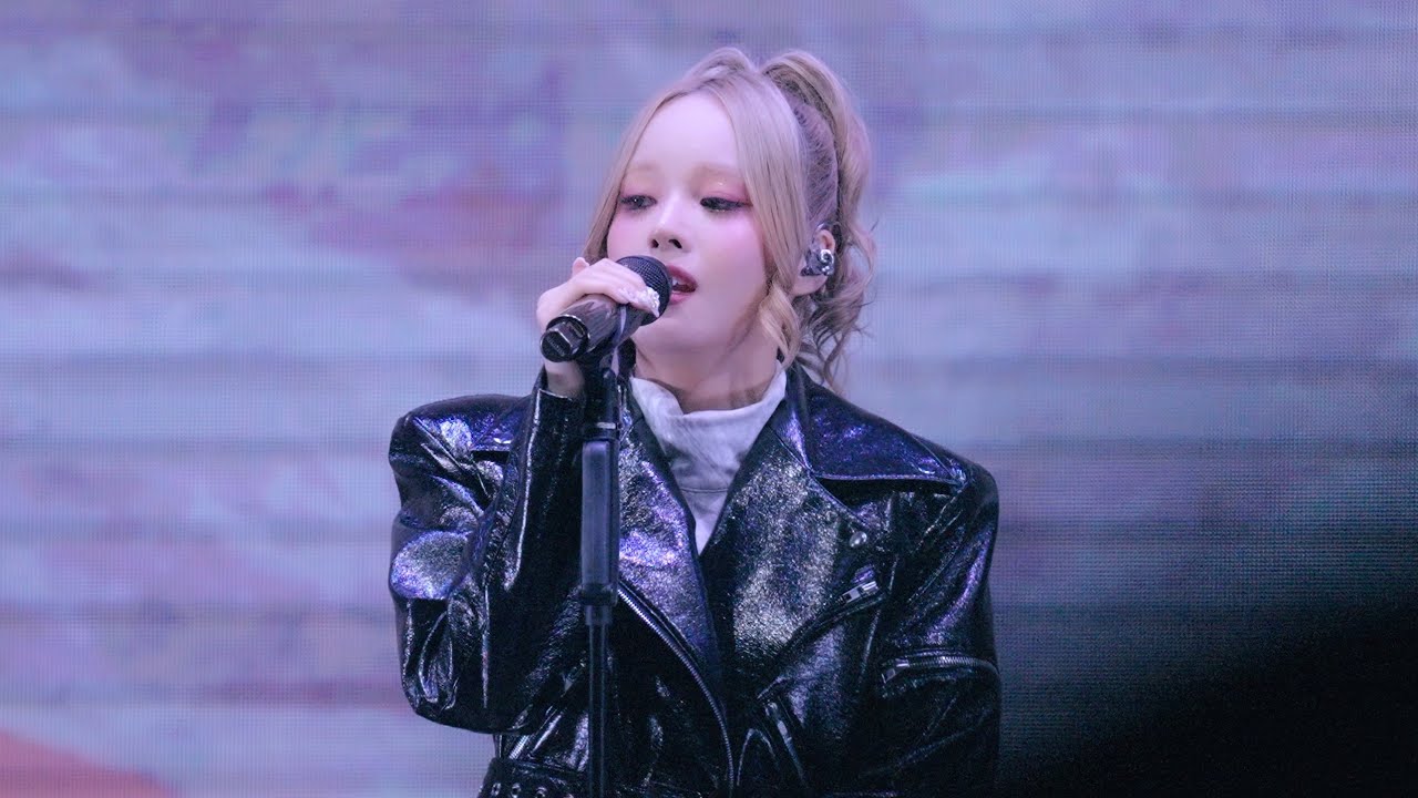 [4k60]XG JURIA Focus 「Winter Without You 」@"XG 1st WORLD TOUR 'The ...