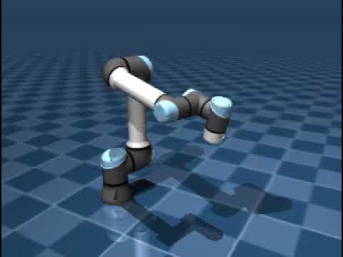Inverse kinematics simulation in Mujoco (example) - YouTube