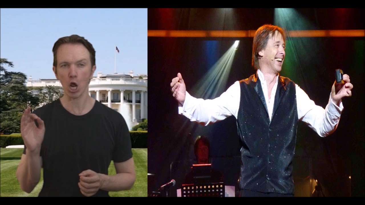 BGT Impressionist Andrew Lancaster as Donald Trump Introducing the ...