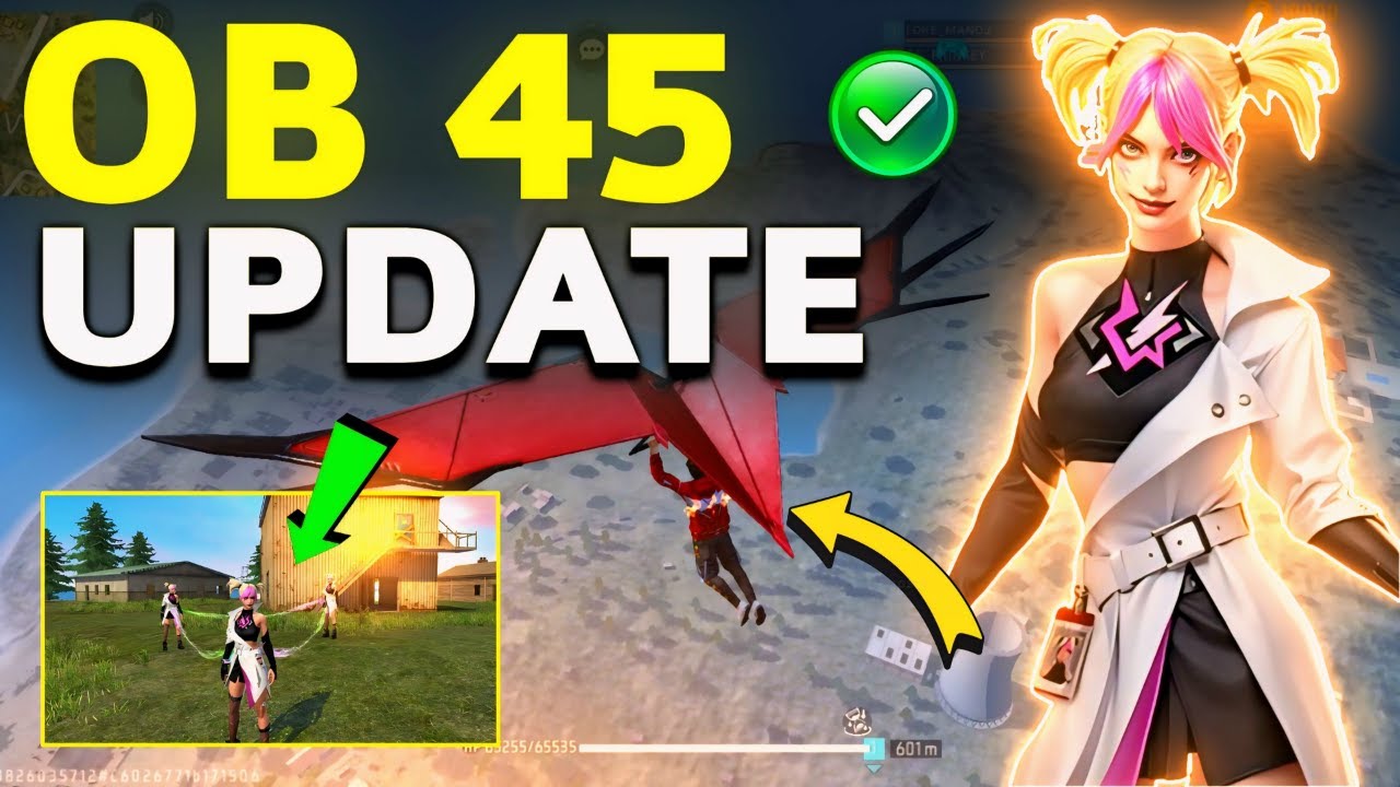 OB45 update free fire | Free Fire ob45 update full details | 26 June ...