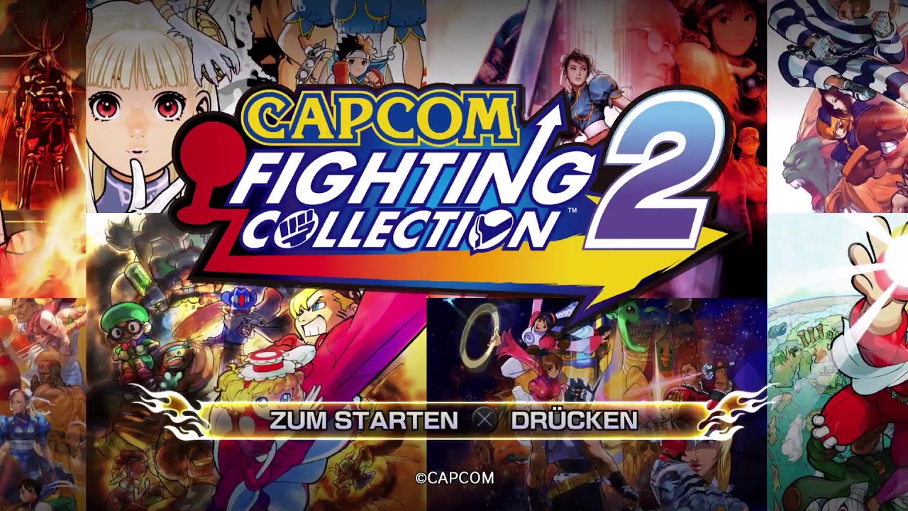 Capcom Fighting Collection Vorstellung PS5 Gameplay Stream auf Deutsch ...
