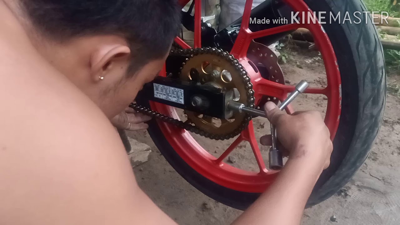 Installing Rear Brake on my Raider150 🤘💯 - YouTube
