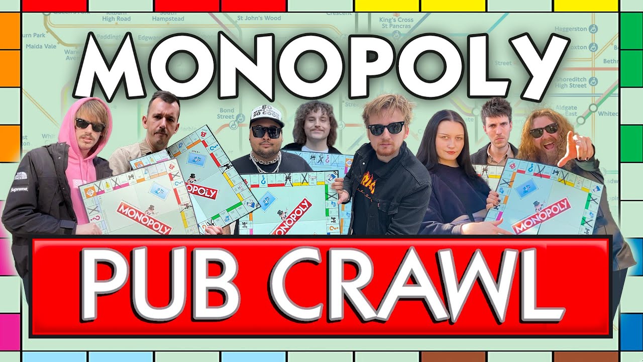 ENGLAND’s TOUGHEST PUB CRAWL | The Monopoly Challenge - YouTube