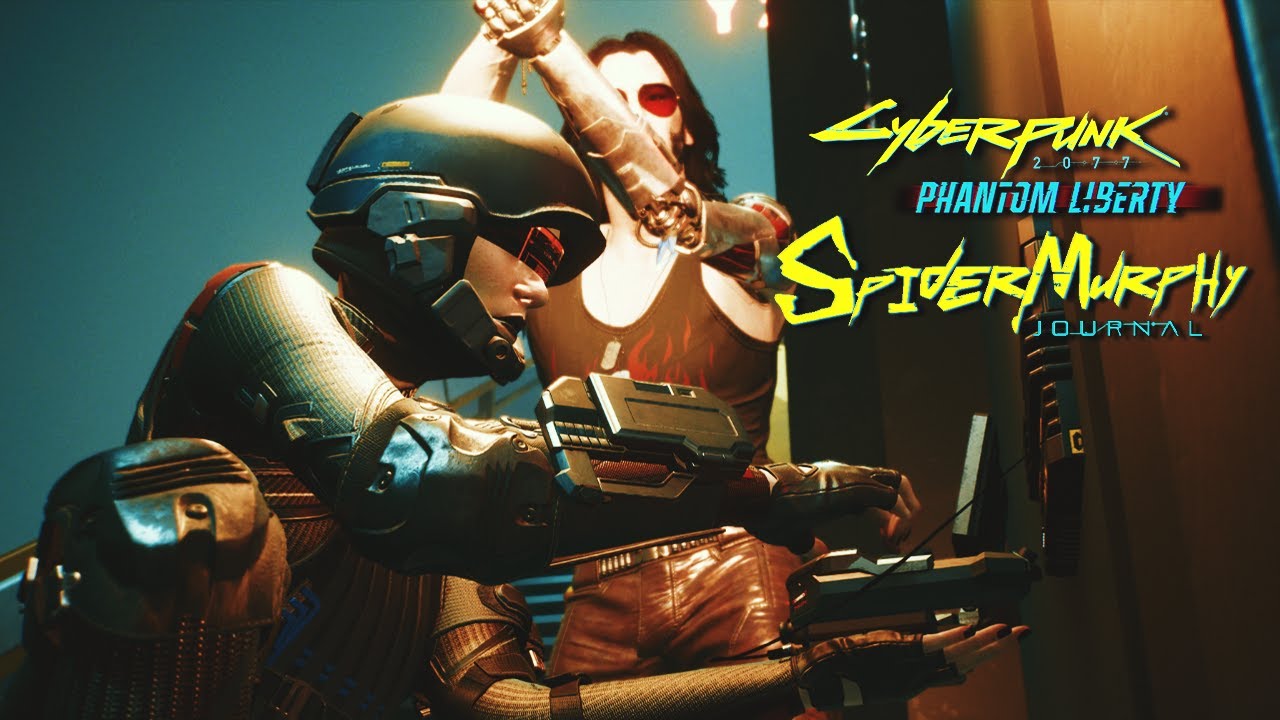 Spider Murphy's Journal - Cyberpunk 2077 Phantom Liberty - YouTube