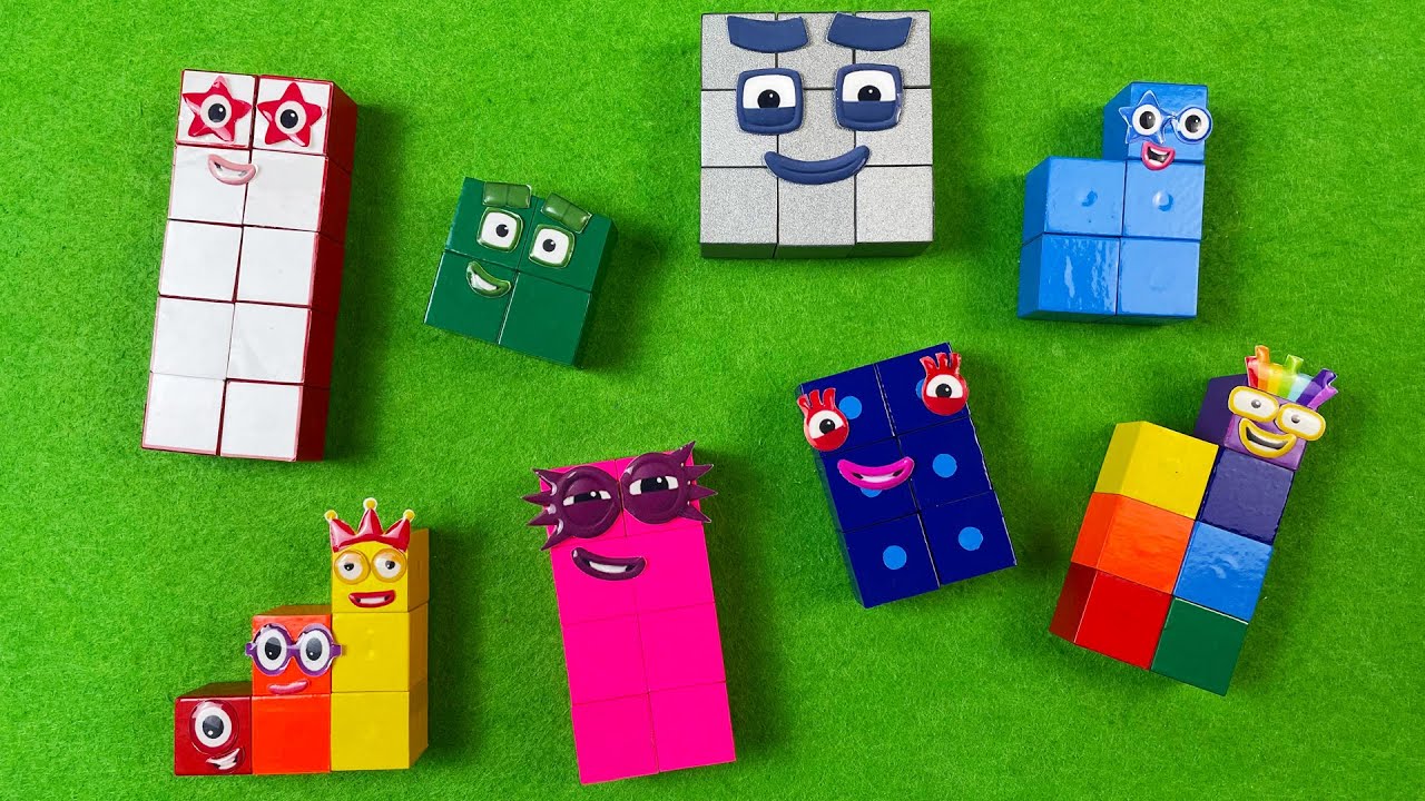 Numberblocks | Looking Magnet Numberblocks - YouTube