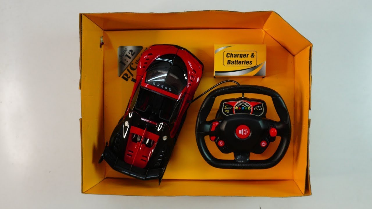 Stering car with Lights and openable Door Steering Car with openable ...