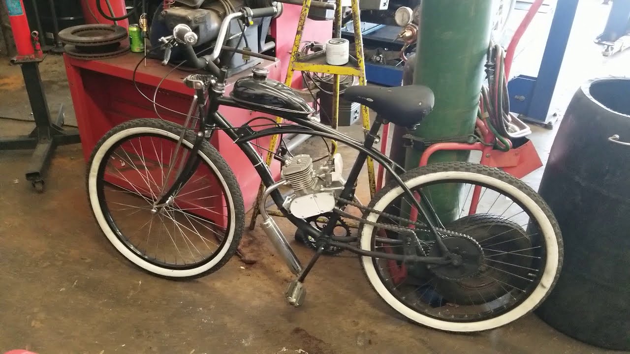 Motorized Bicycle Build - YouTube