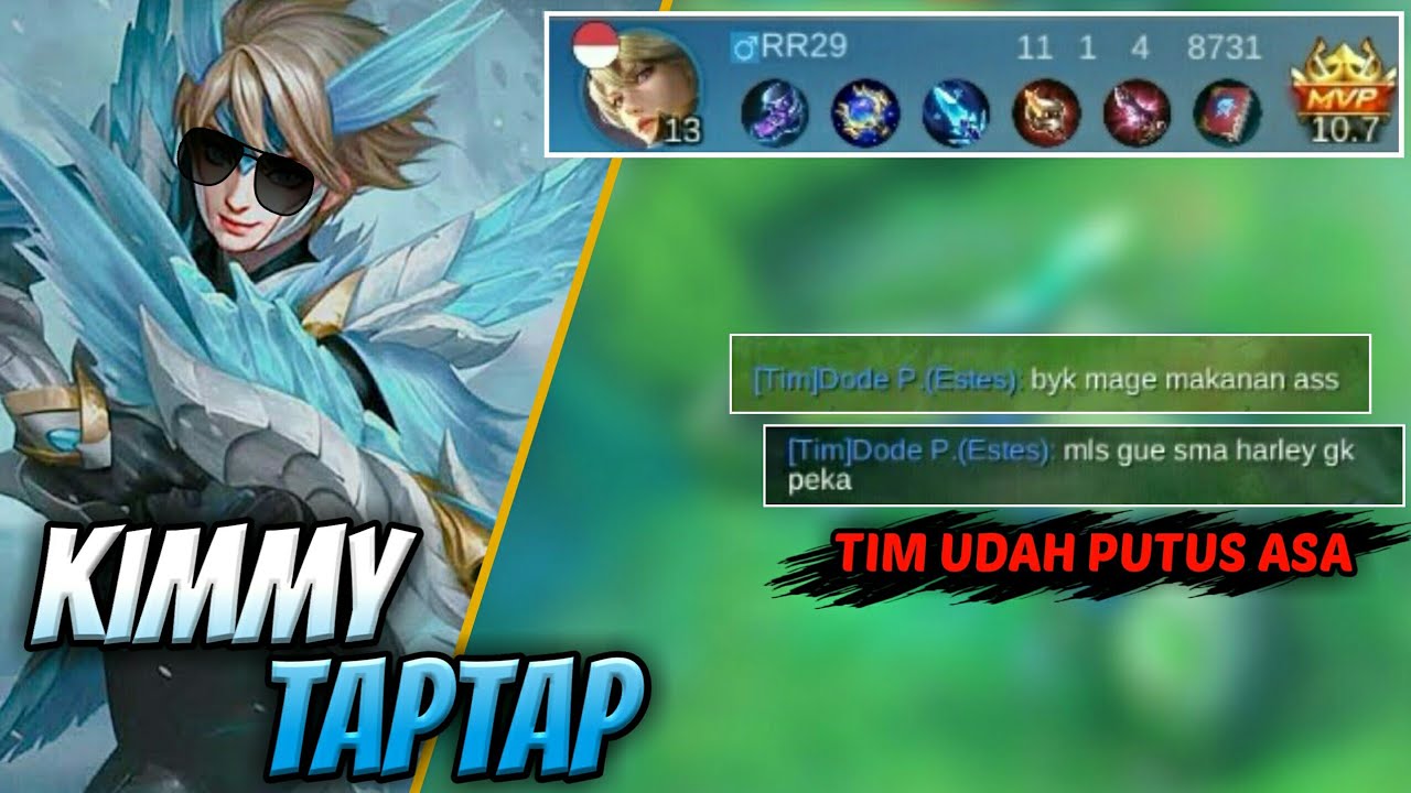 KIMMY TAP TAP UNTUK PEMULA | CARA MAIN KIMMY | TUTORIAL KIMMY AUTO AIM - MLBB - YouTube