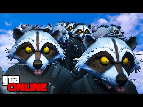 RACCOON SQUAD SHENANIGANS! || GTA 5 Online || PC (Funny Moments) - YouTube