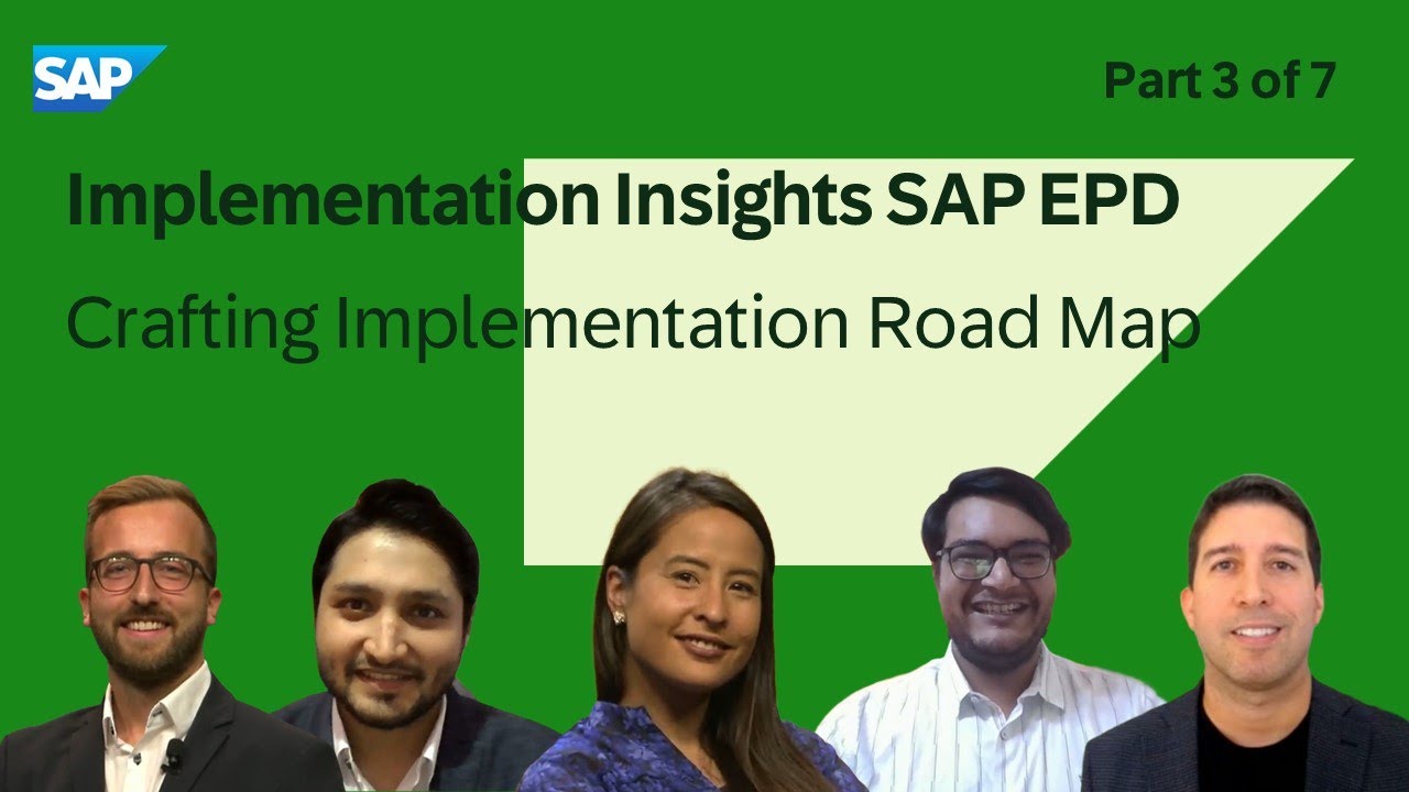 Implementation Insights for SAP EPD Part 3 | Crafting Implementation ...