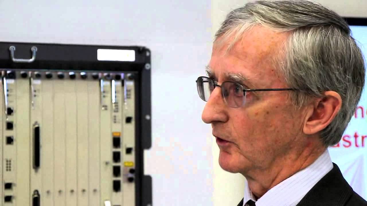 Huawei introduces the MA5600T large scale vectoring system - YouTube