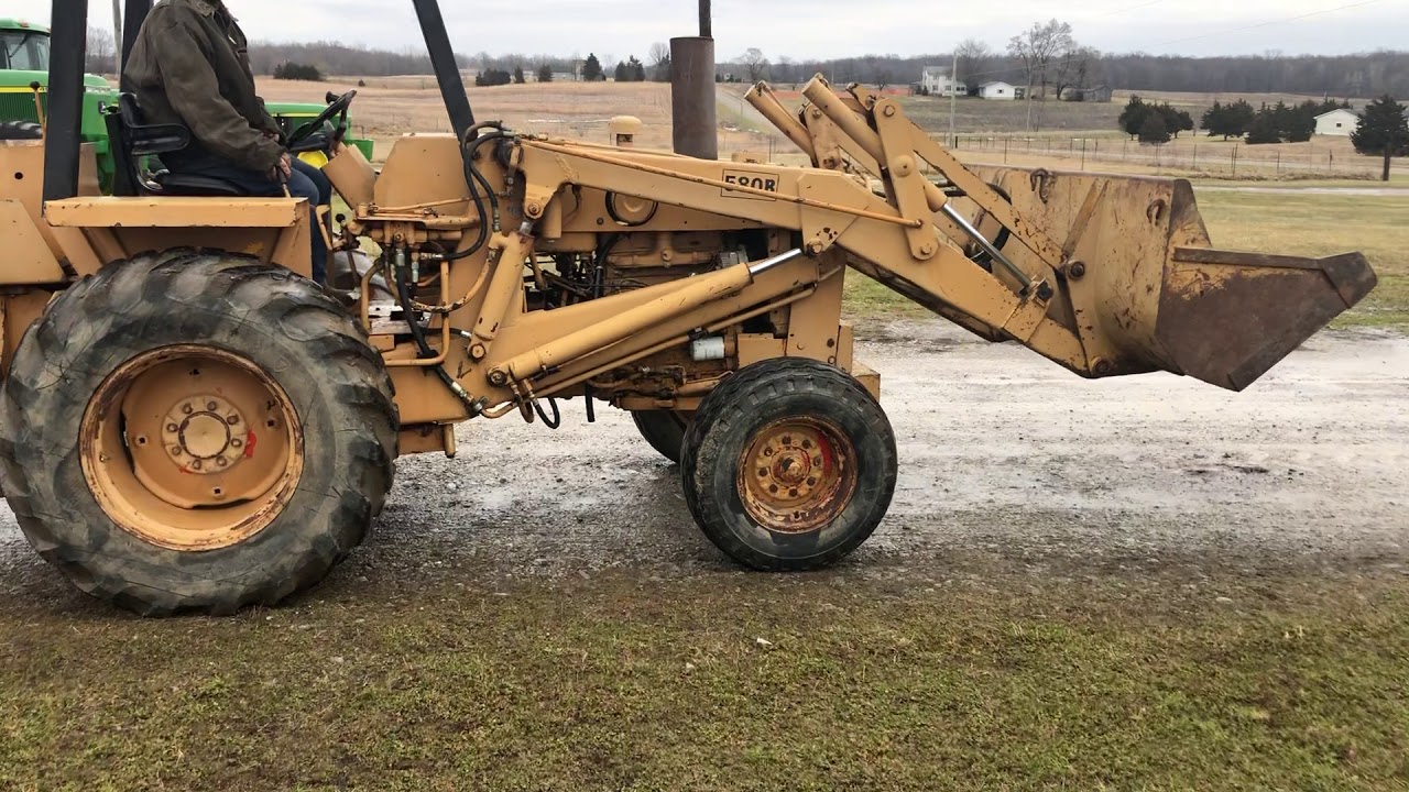 Case 580B TLB - YouTube