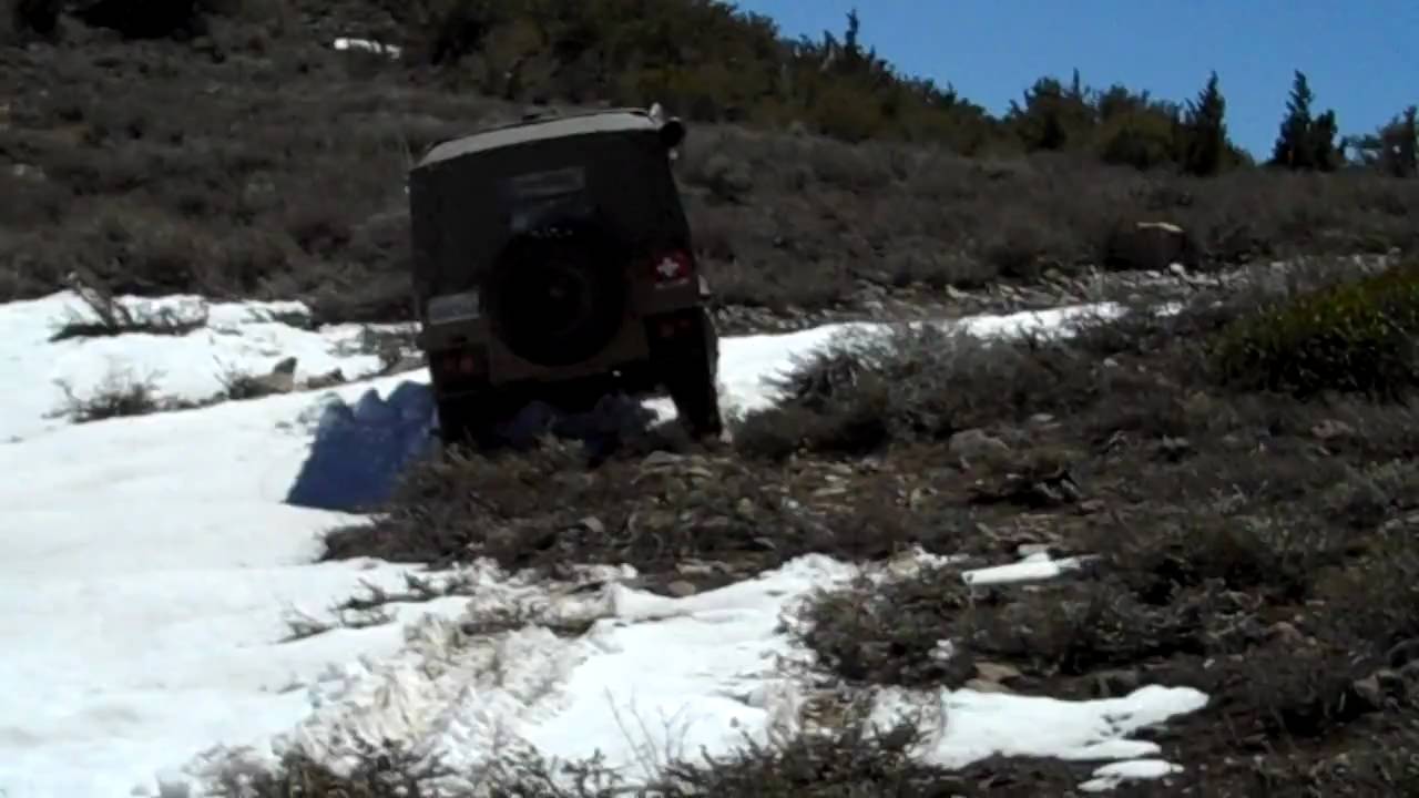 Pinzgauer on the Barney-Riley Trail 2 - YouTube
