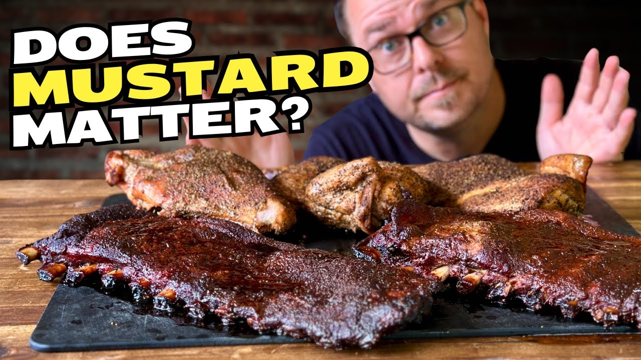 Does a MUSTARD BINDER Really Matter? Let's Test it on RIBS, CHICKEN ...