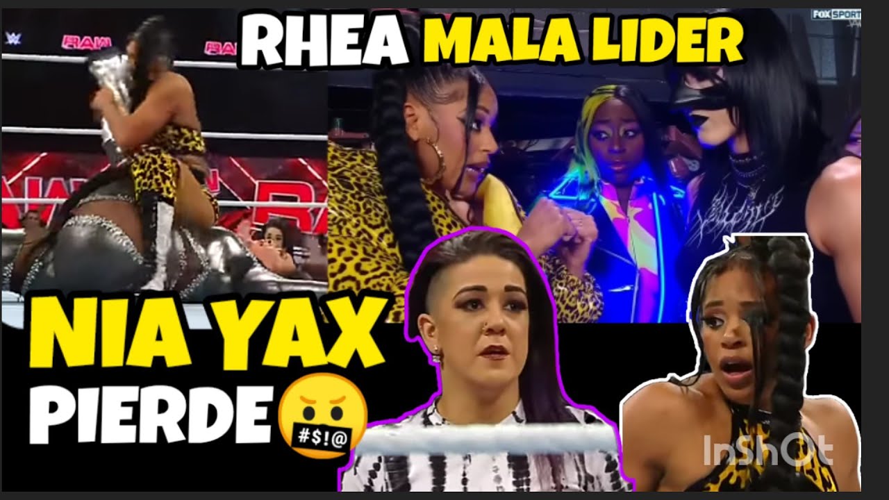 Rhea Ripley mala líder, Nia Jax pierde otra vez - WWE Raw 25 NOVIEMBRE ...