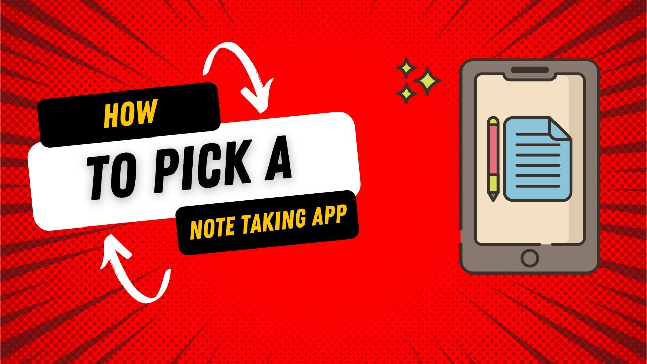 Picking a note taking app - YouTube