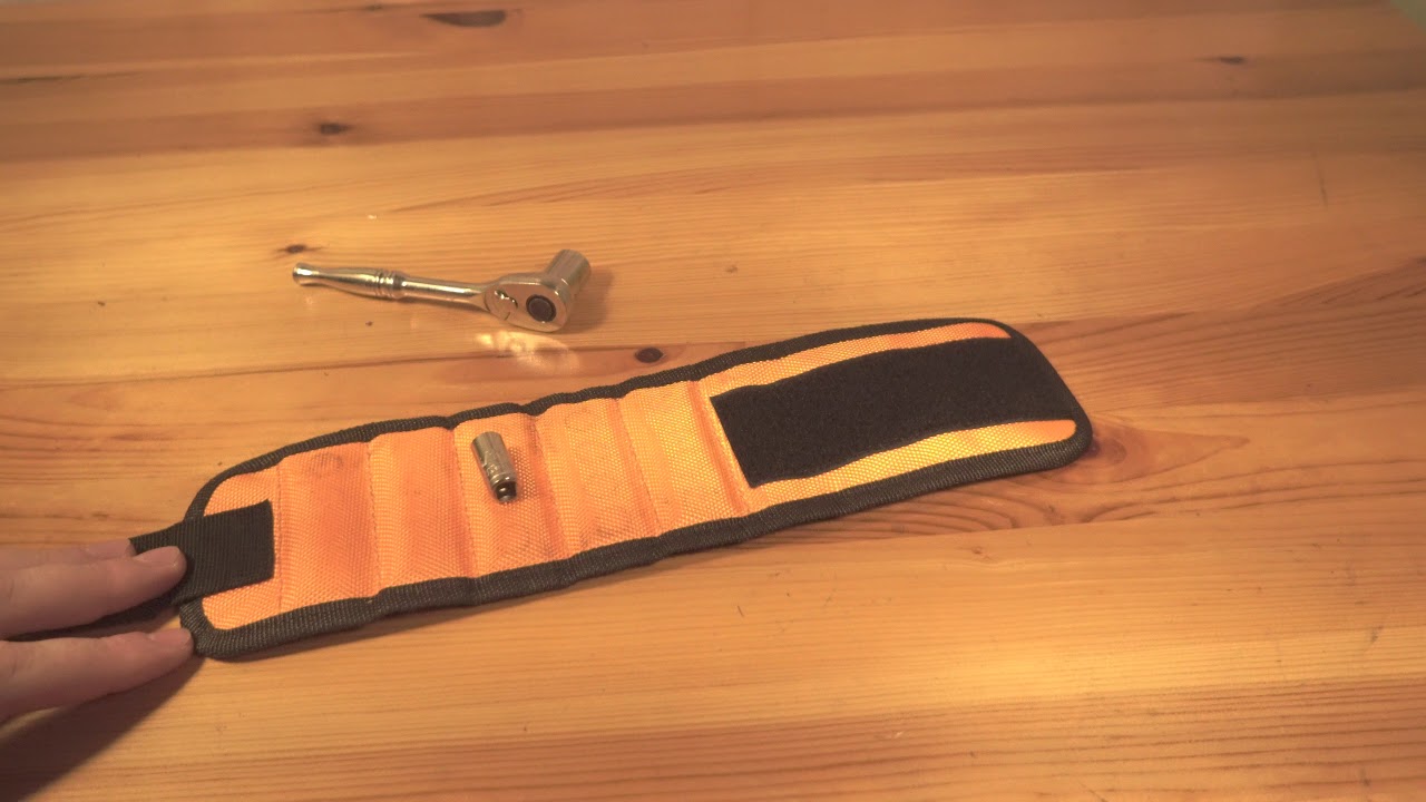 Handy Workshop Tool - Ginmic Magnetic Wristband Review - YouTube