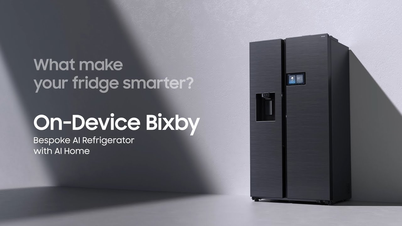 Bespoke AI Refrigerator with AI Home | On-Device Bixby - YouTube