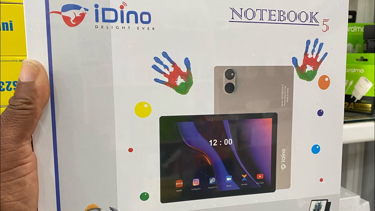 TABLETTE IDINO NOTEBOOK 5 - YouTube