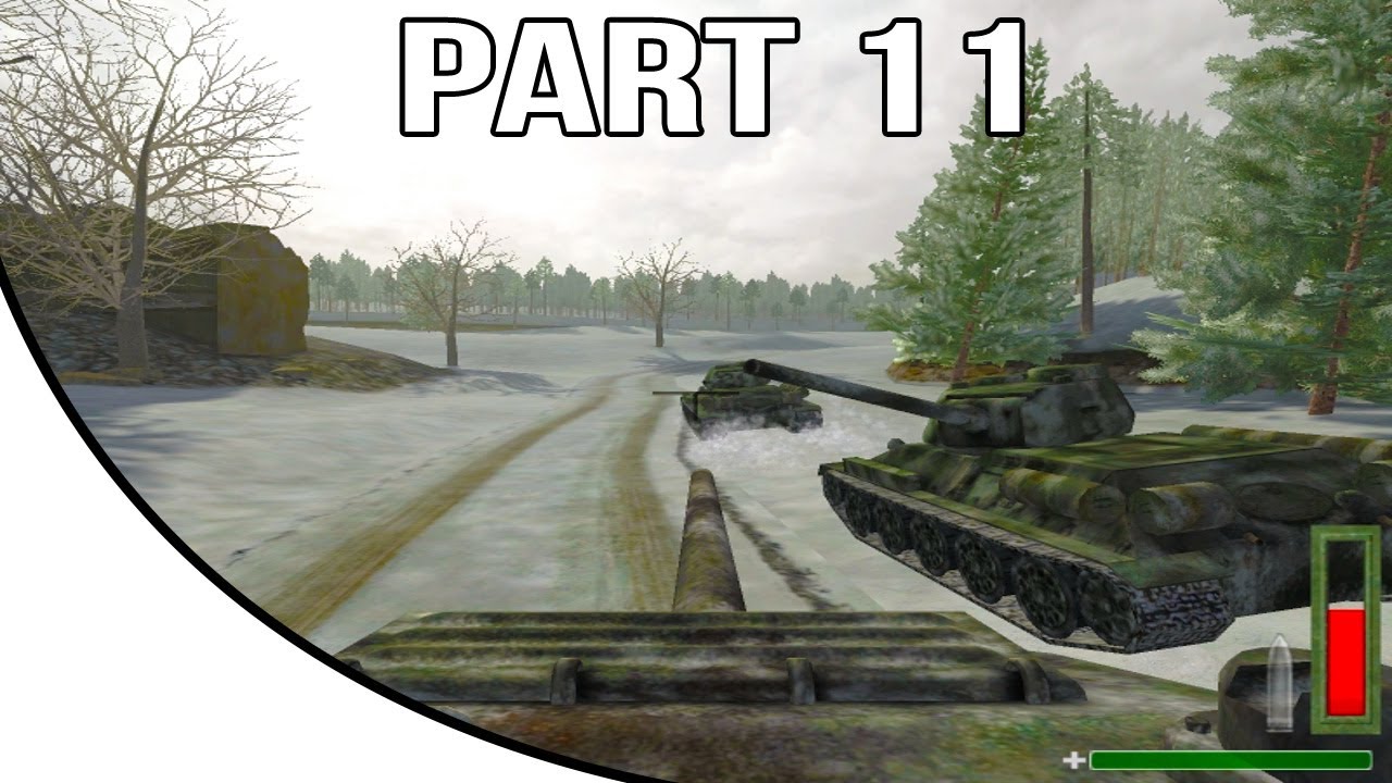 Call of Duty 1 Gameplay Walkthrough Part 11 - Soviet Campaign - Tank ...