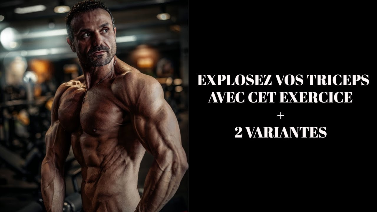 EXPLOSEZ VOS TRICEPS AVEC CET EXERCICE (+ 2 VARIANTES) @EnzoFoukraTV