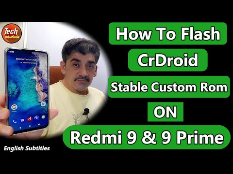 Flash CrDroid custom rom on Redmi 9 And Redmi 9 Prime