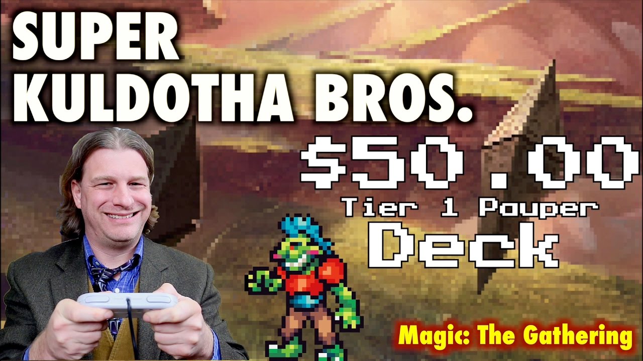 MTG - Super Kuldotha Bros. $50.00 Budget Pauper Deck for Magic: The ...