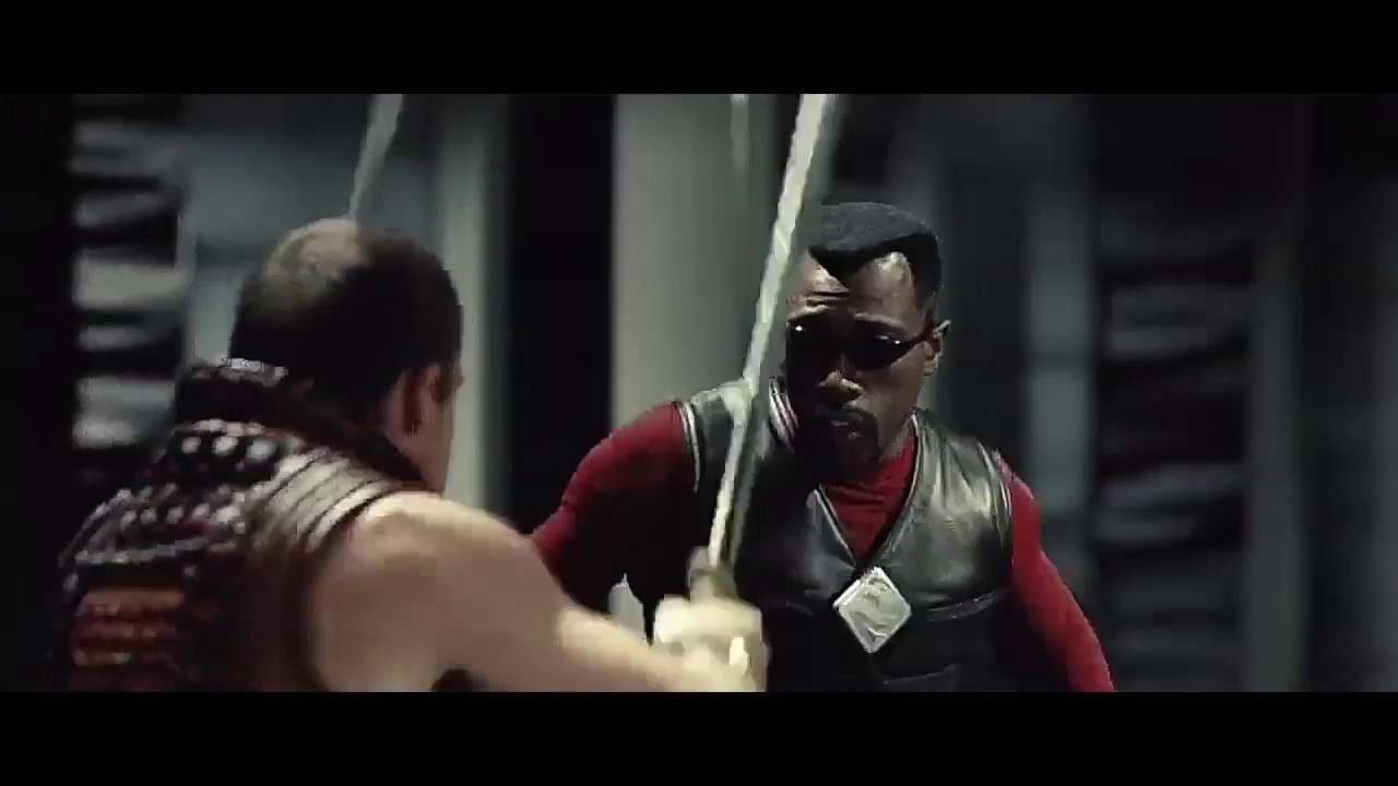 Blade 3 Trinity | Blade and Dracula (Drake) awesome fight scene | Blade ...