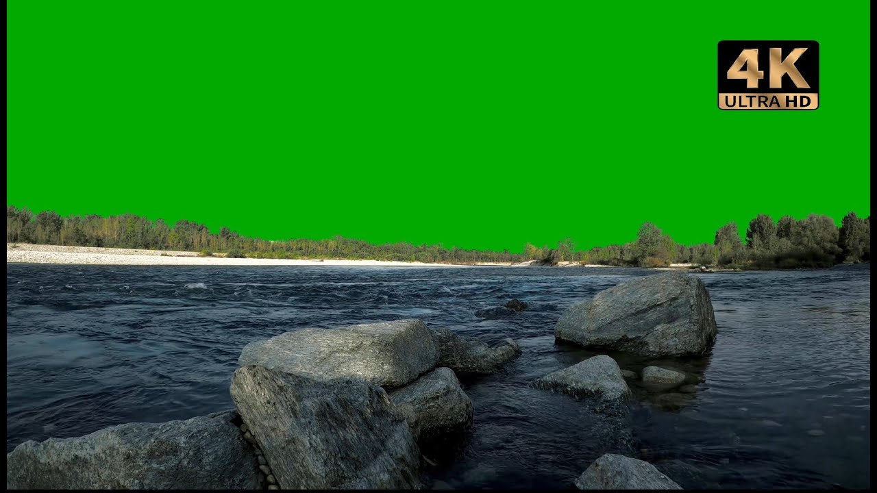 river green screen video download - YouTube