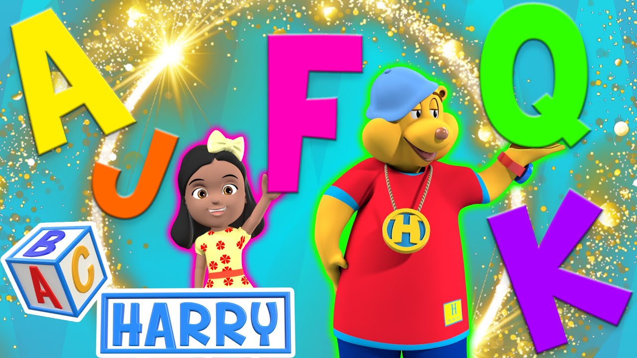 Alphabet Lessons | ABC Harry Nursery Rhymes & Kids Songs - YouTube